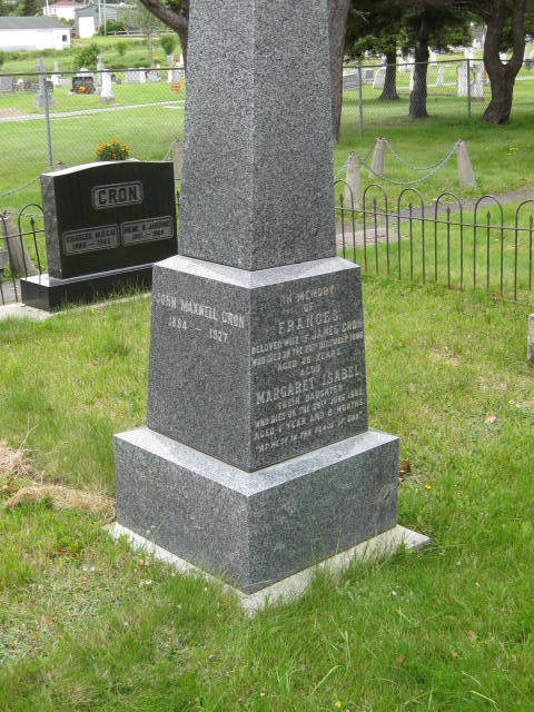 John Maxwell Cron | Conception Bay Museum