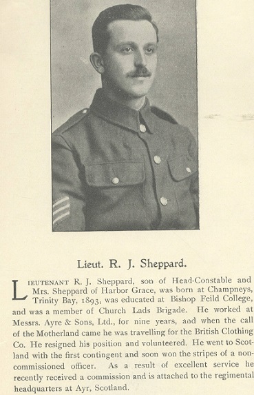Richard John Sheppard | Conception Bay Museum